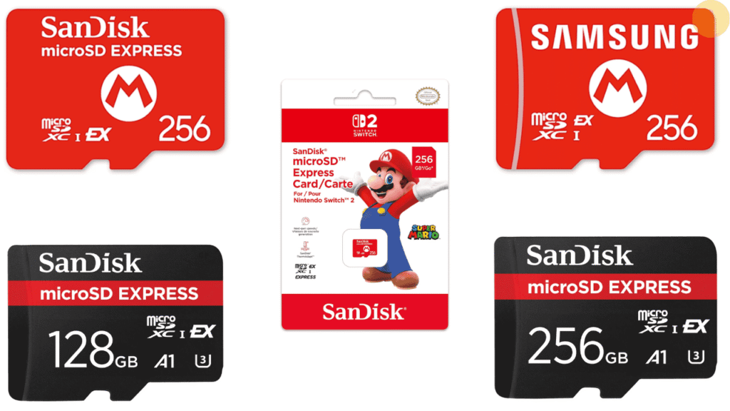 Nintendo Switch 2: compatibilità con microSD e microSD Express - Gamepare
