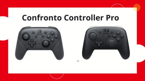Confronto tra Nintendo Switch Pro Controller e Nintendo Switch 2 Pro ...
