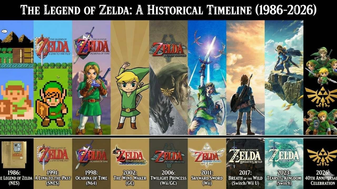The Legend of Zelda 40 anni: Storia di un mito nato in una caverna ...